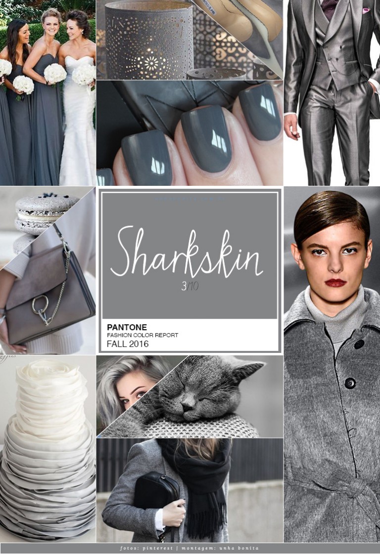 Pantone Fashion Color Report FALL 2016 | 3/10 | Sharkskin