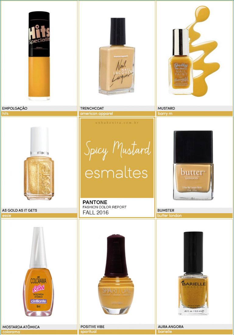 Pantone Fashion Color Report FALL 2016 | 8/10 | Spicy Mustard
