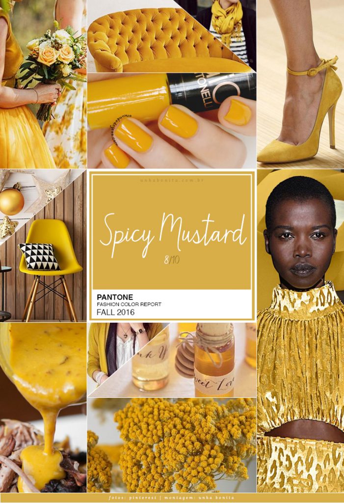 Pantone Fashion Color Report FALL 2016 | 8/10 | Spicy Mustard