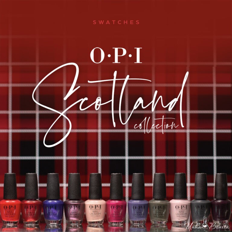 OPI Scotland - Swatches