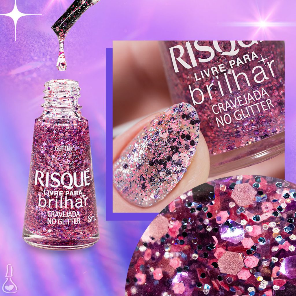 Risqué Livre para Brilhar - swatches