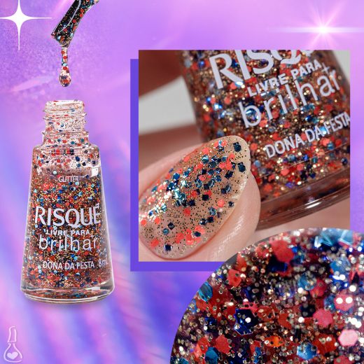 Risqué Livre para Brilhar - swatches